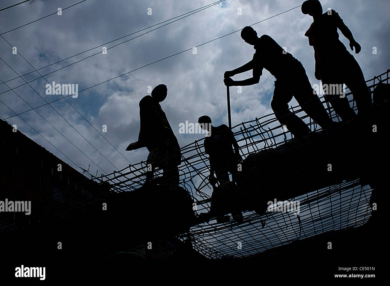 men at work Stock Photo - Alamy