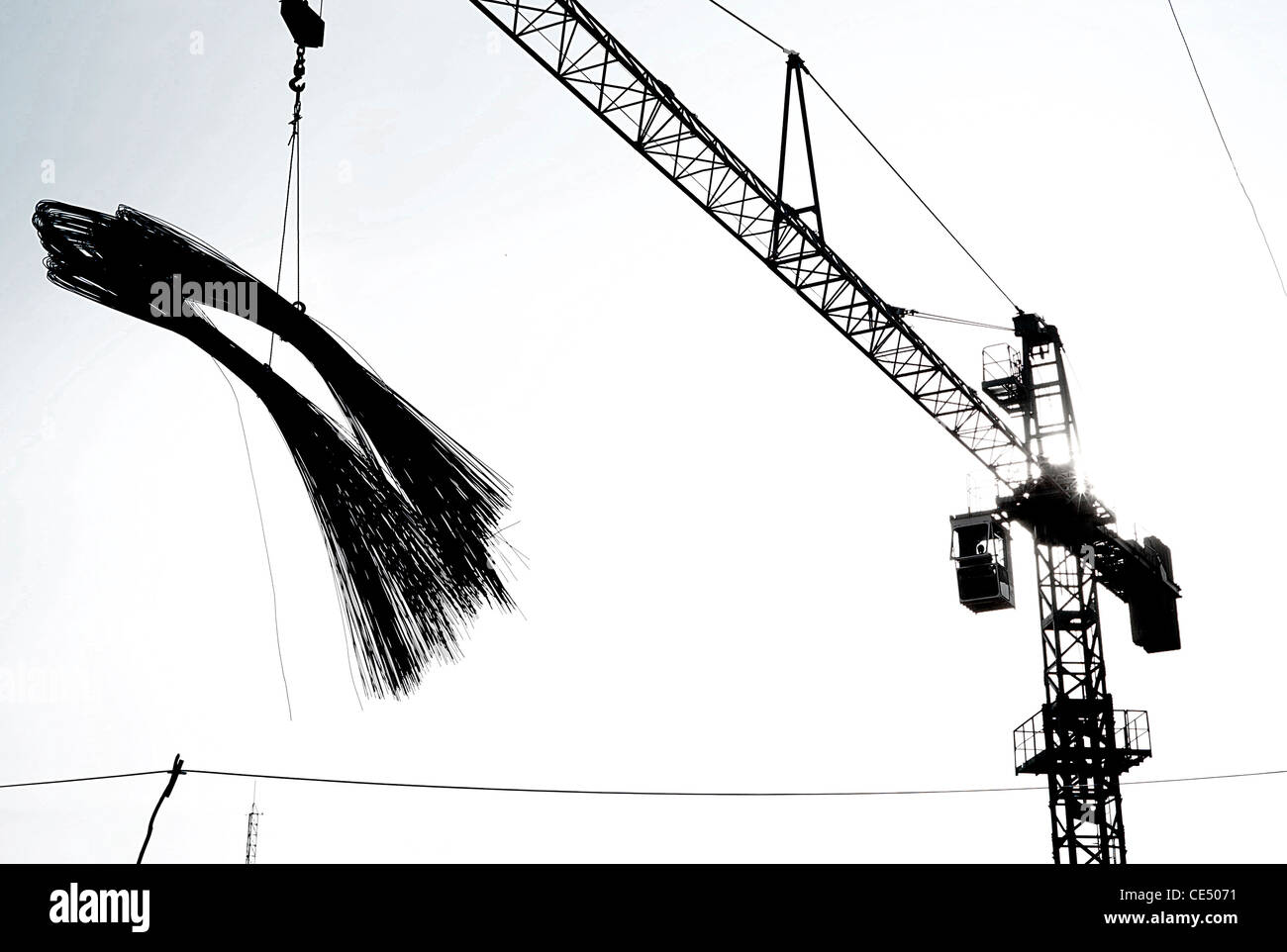 Construction boom in addis ababa hi-res stock photography and images ...