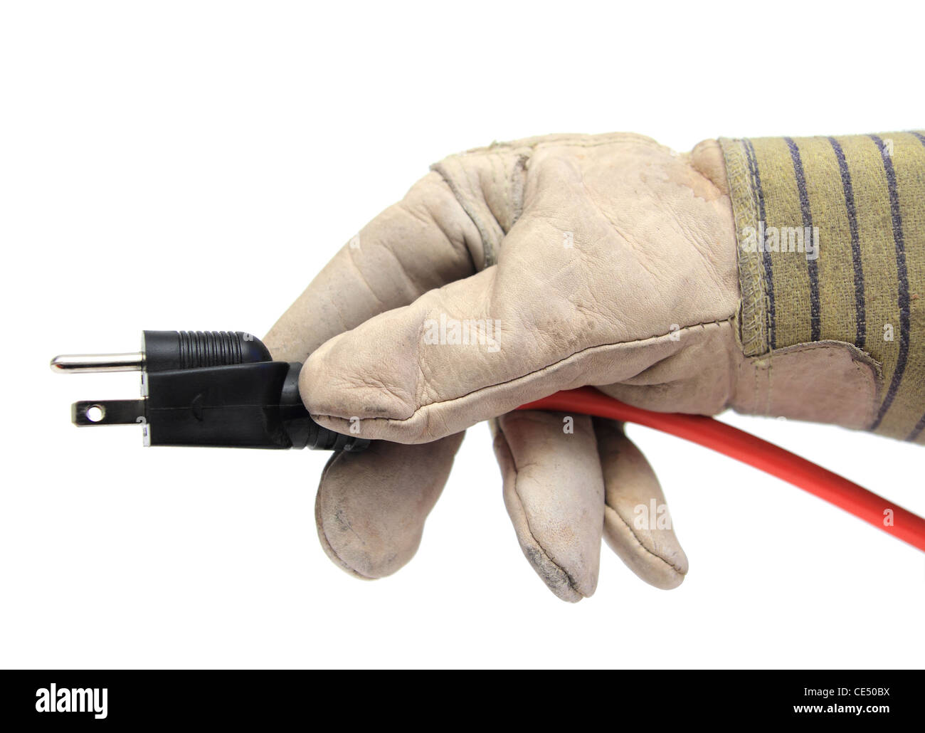 plug the wire Stock Photo - Alamy