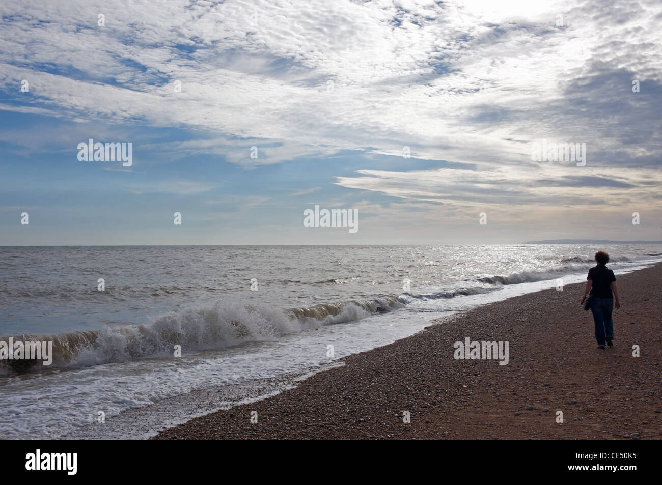 Shingle beach UK Stock Photo - Alamy