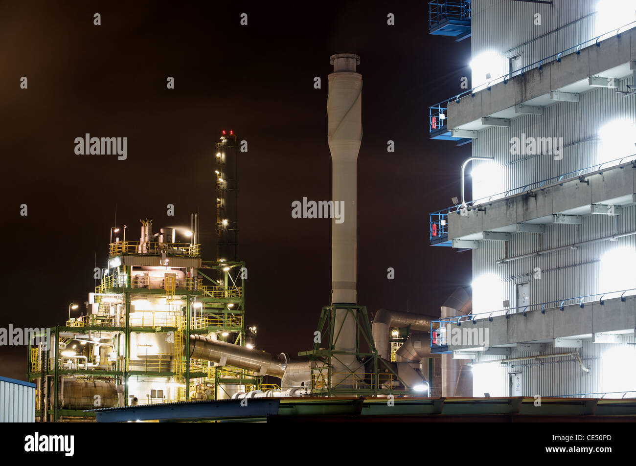 Chemical factory Germany Stock Photo - Alamy