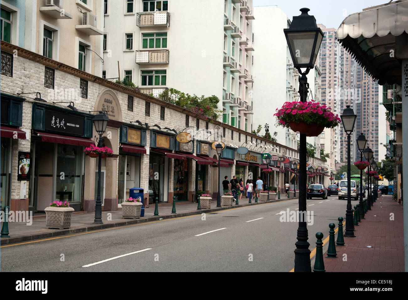 Taipa street hi-res stock photography and images - Alamy