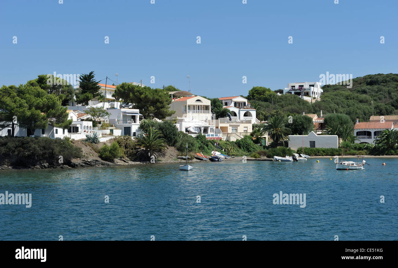Mao Mahon Harbour near Sant Antoni Menorca Spain one of the largest ...