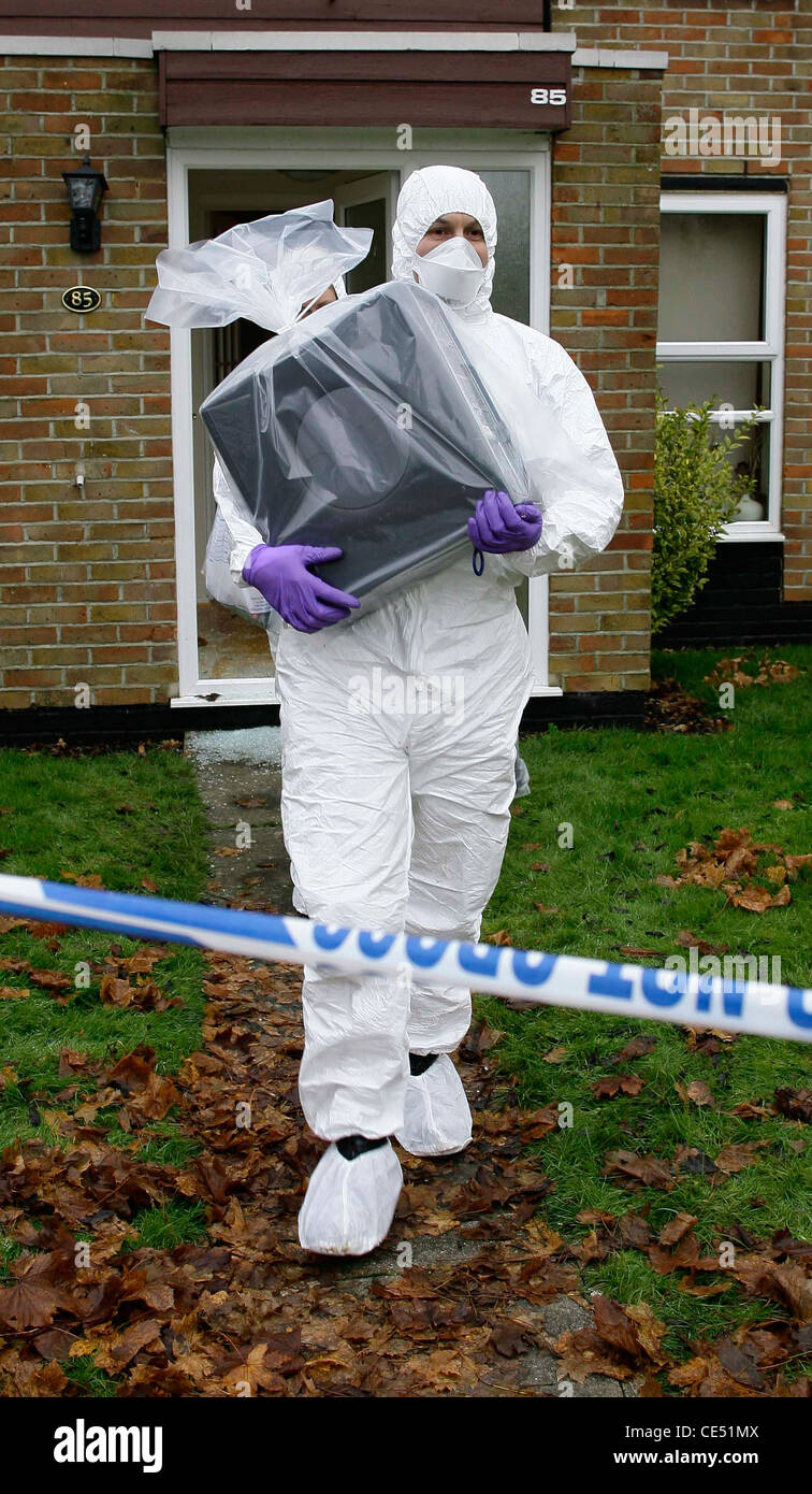 Computer crime scene tape hi-res stock photography and images - Alamy