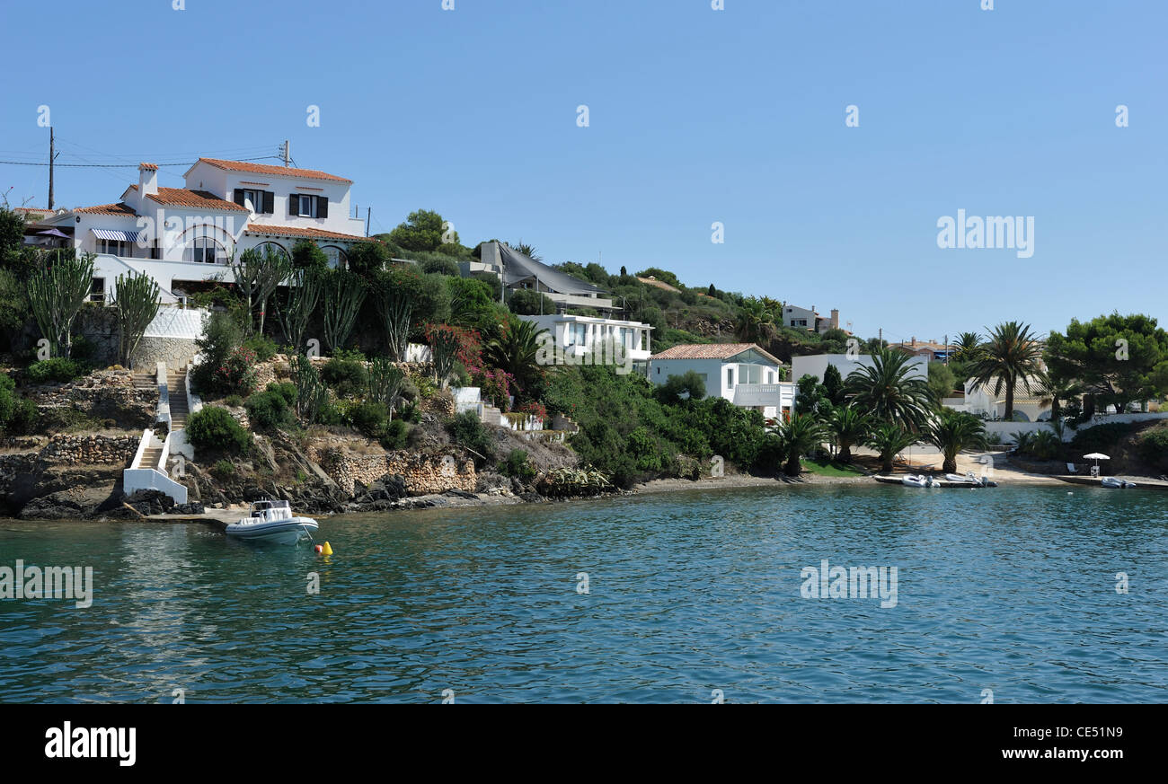 Mao Mahon Harbour near Sant Antoni Menorca Spain one of the largest ...