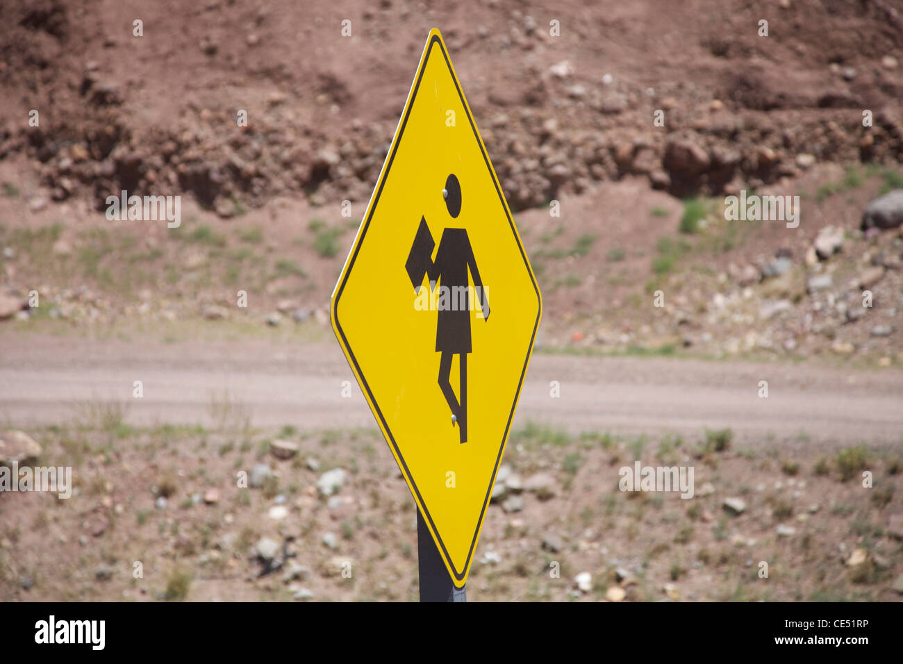 Chile warning sign hi-res stock photography and images - Alamy