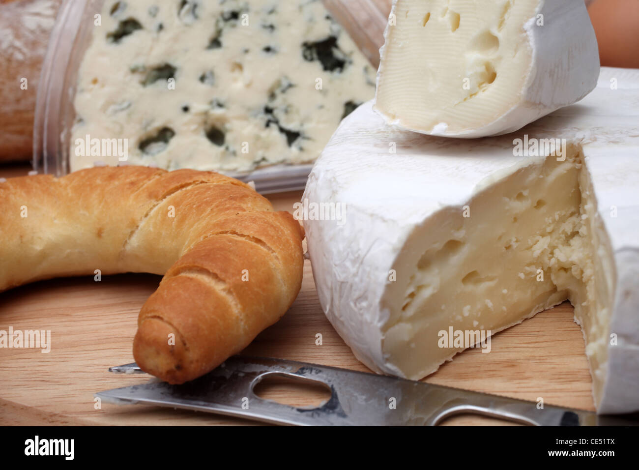 Rich creamy cheese hi-res stock photography and images - Alamy