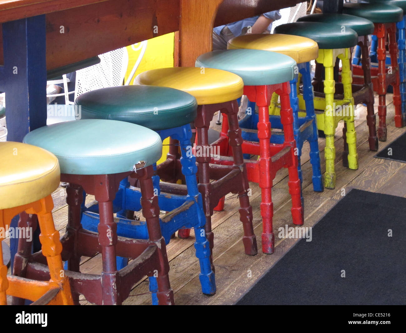 seating at a mexican restaurant in san diego Stock Photo - Alamy