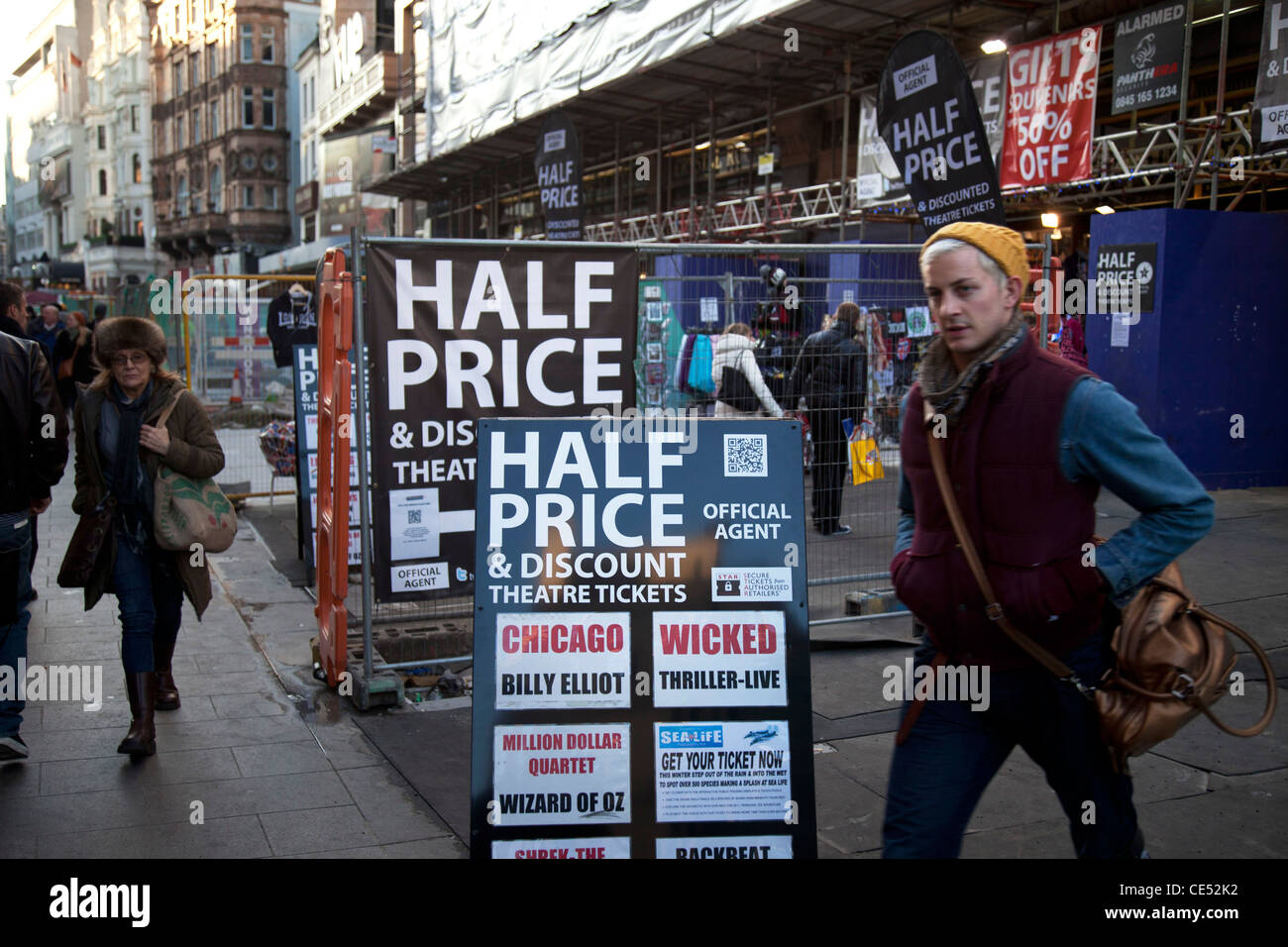 Half price tickets to Theatre shows in the West End on sale at a ...