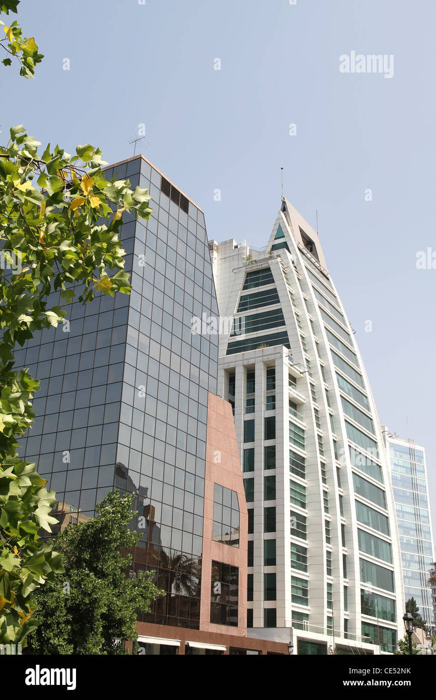 Modern Architecture in Santiago de Chile Stock Photo - Alamy