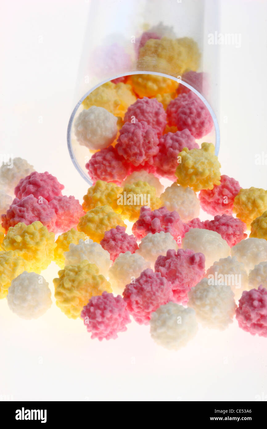 sweets, different colors, taste's, shapes, contains lots of sugar and ...