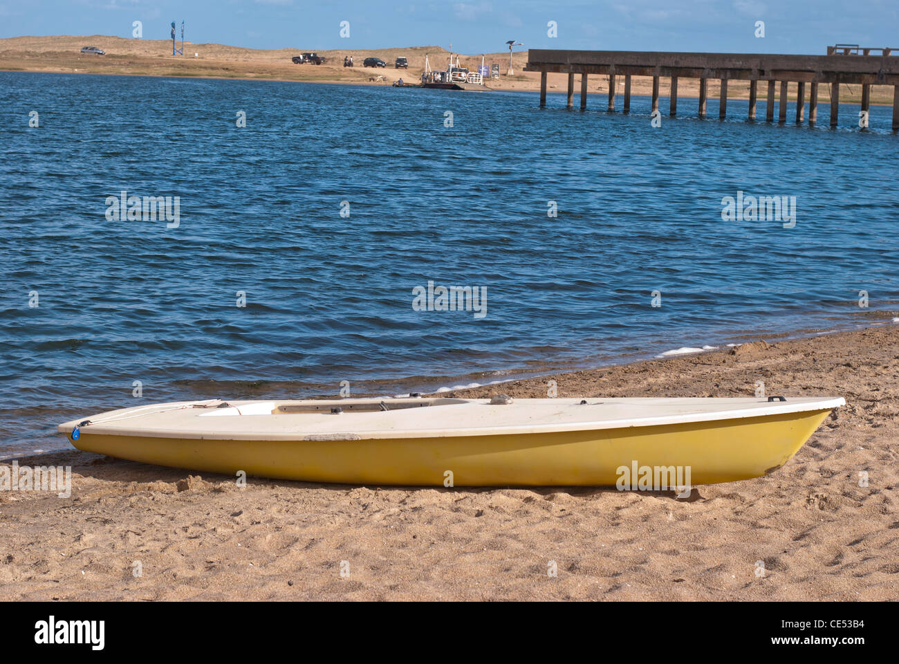 boat to borders of the lake Stock Photo - Alamy