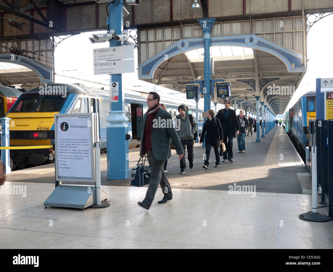 thorpe station, norwich, norfolk, england Stock Photo - Alamy