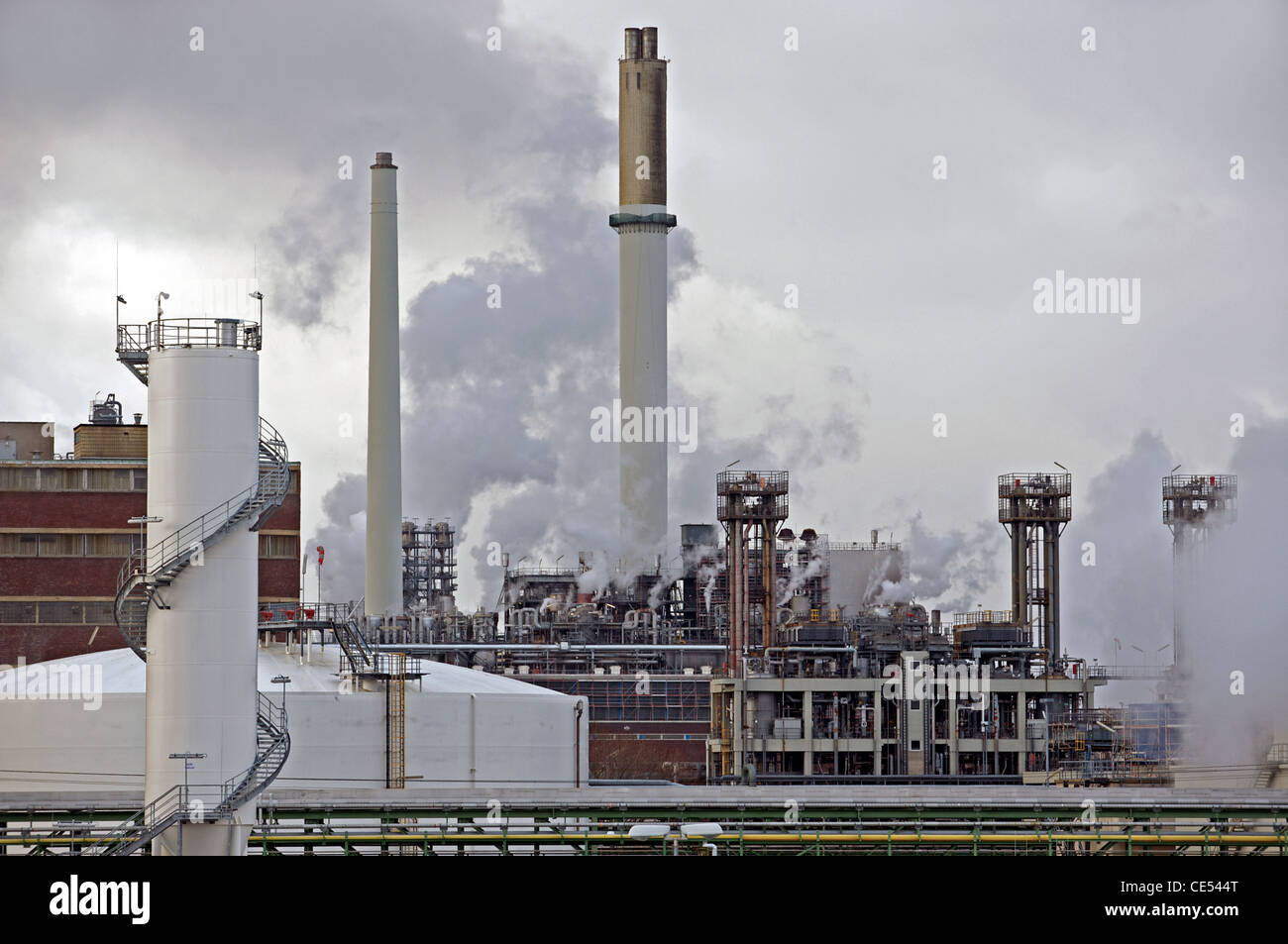 Chemical factory Germany Stock Photo - Alamy