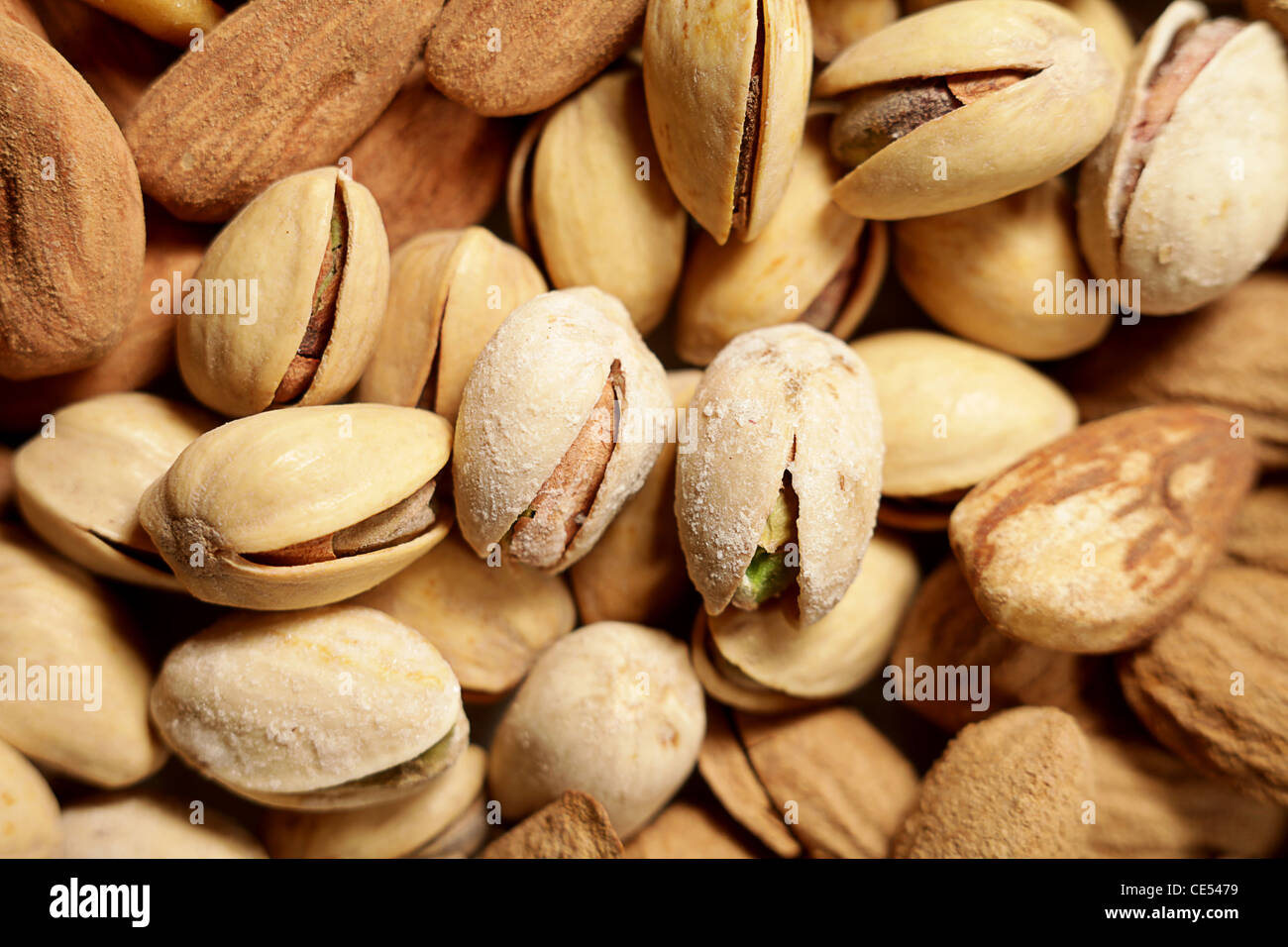 salted nuts, fresh delicious healthy body and mind Stock Photo - Alamy