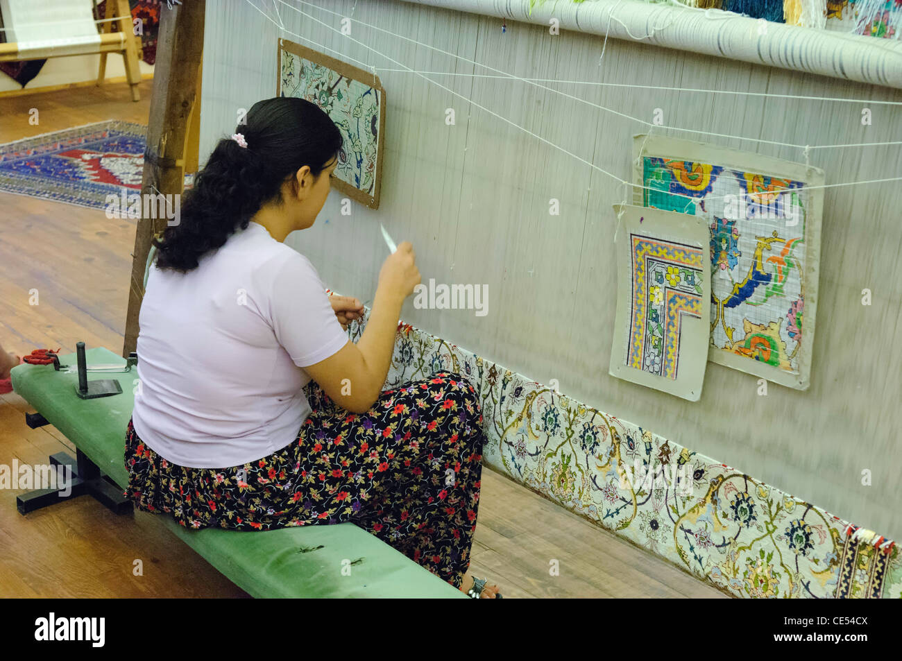 Carpet factory turkey hi-res stock photography and images - Alamy