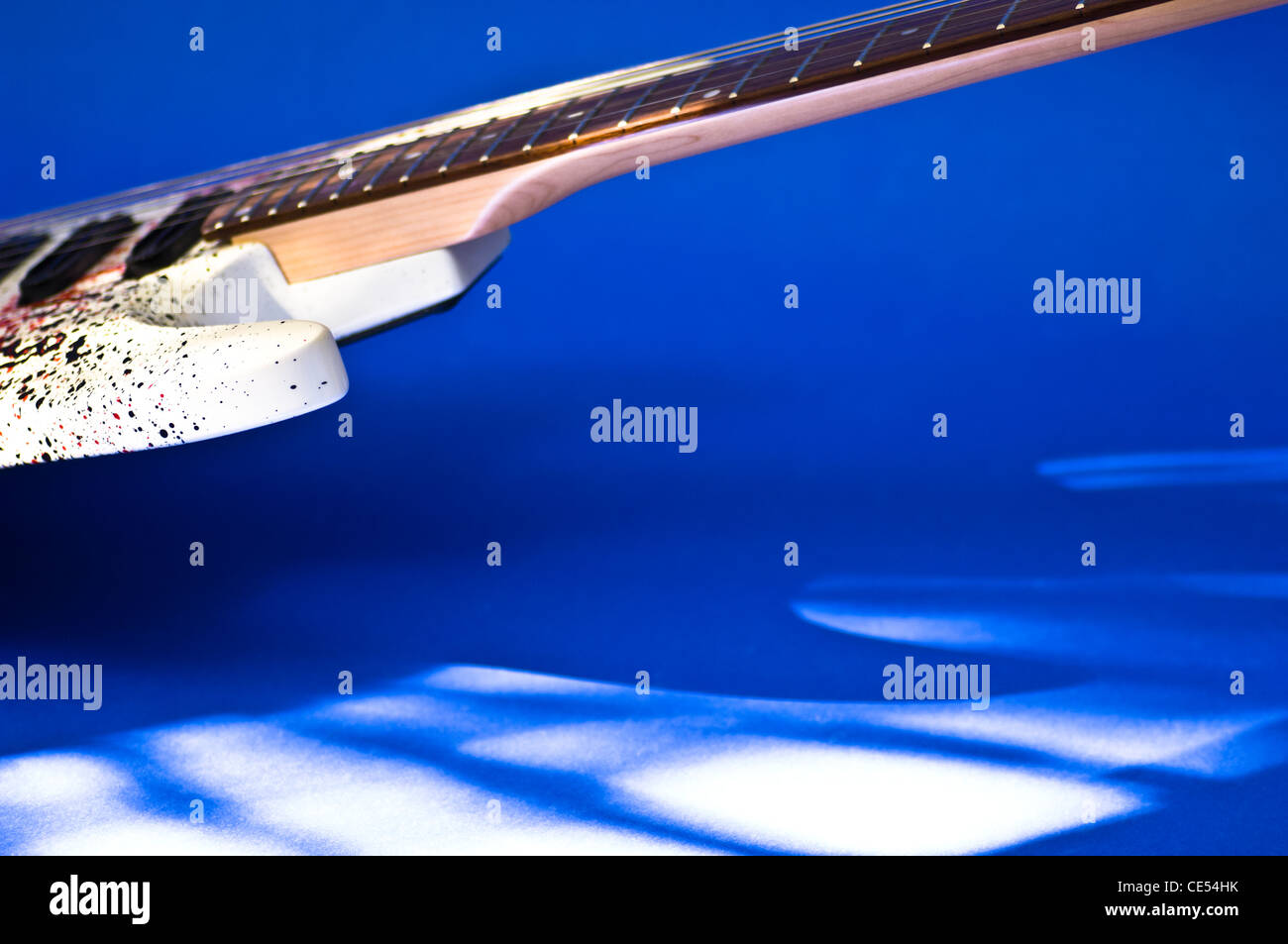 Electric guitar sections close ups Stock Photo - Alamy