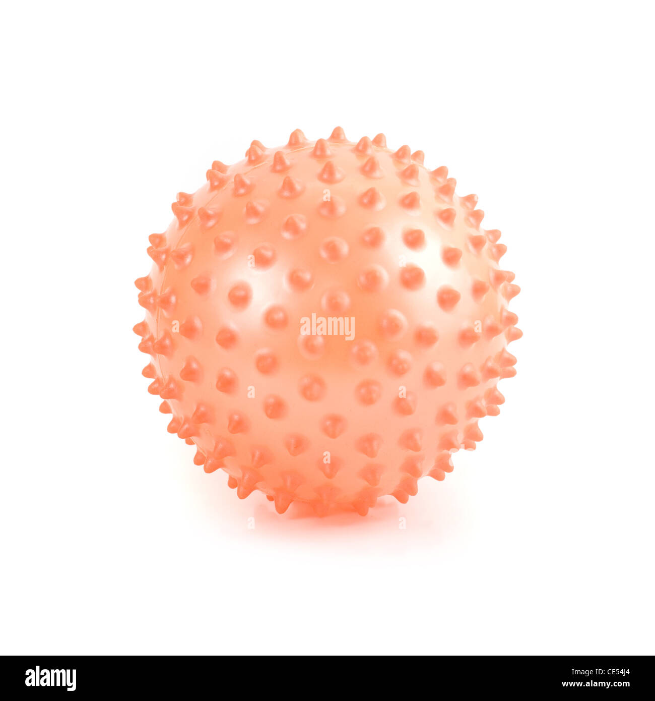 pimply ball isolated on a white background Stock Photo - Alamy