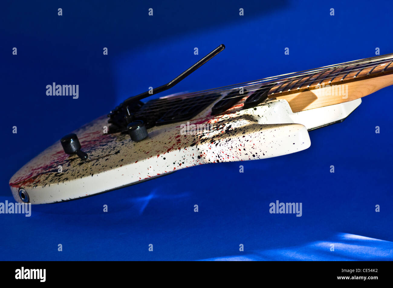 Electric guitar sections close ups Stock Photo - Alamy