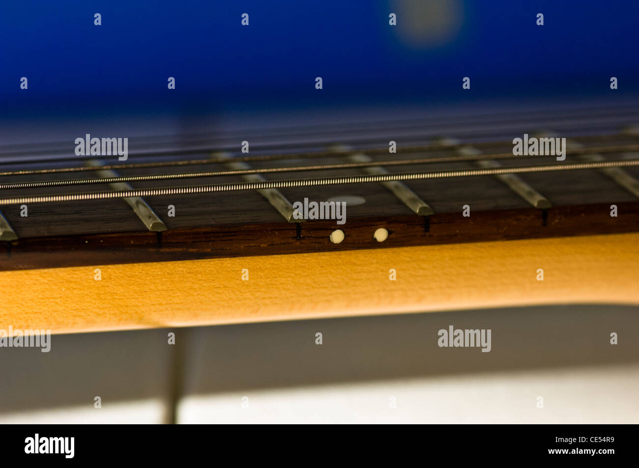 Electric guitar sections close ups Stock Photo - Alamy