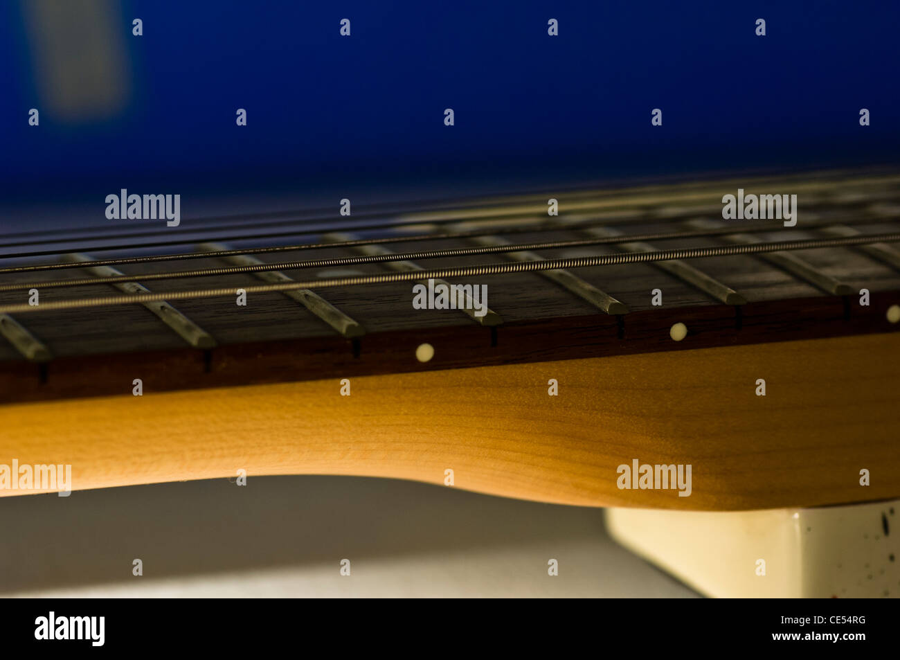 Electric guitar sections close ups Stock Photo - Alamy