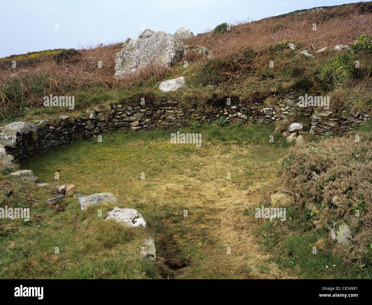 Holyhead Isle of Anglesey North Wales Ty Mawr remains of 10 Neolithic ...