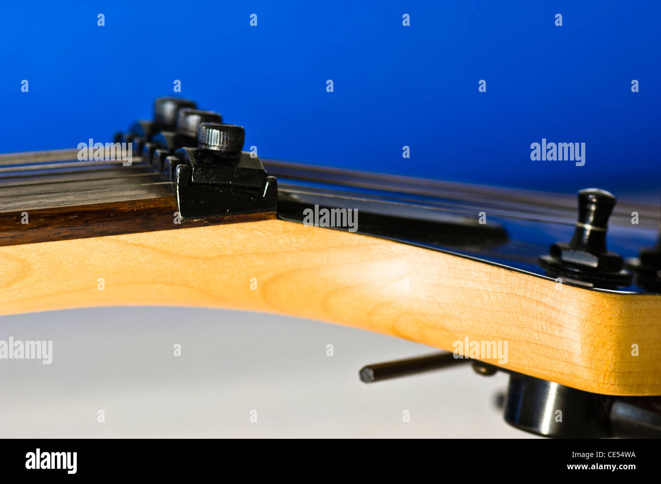 Electric guitar sections close ups Stock Photo - Alamy