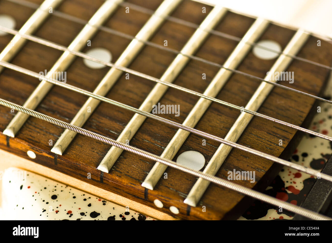 Electric guitar sections close ups Stock Photo - Alamy