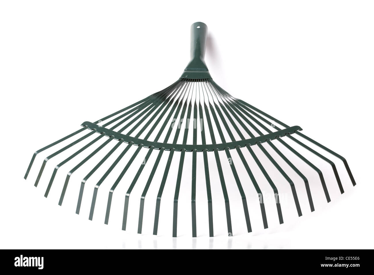 Rake isolated on white background Stock Photo - Alamy