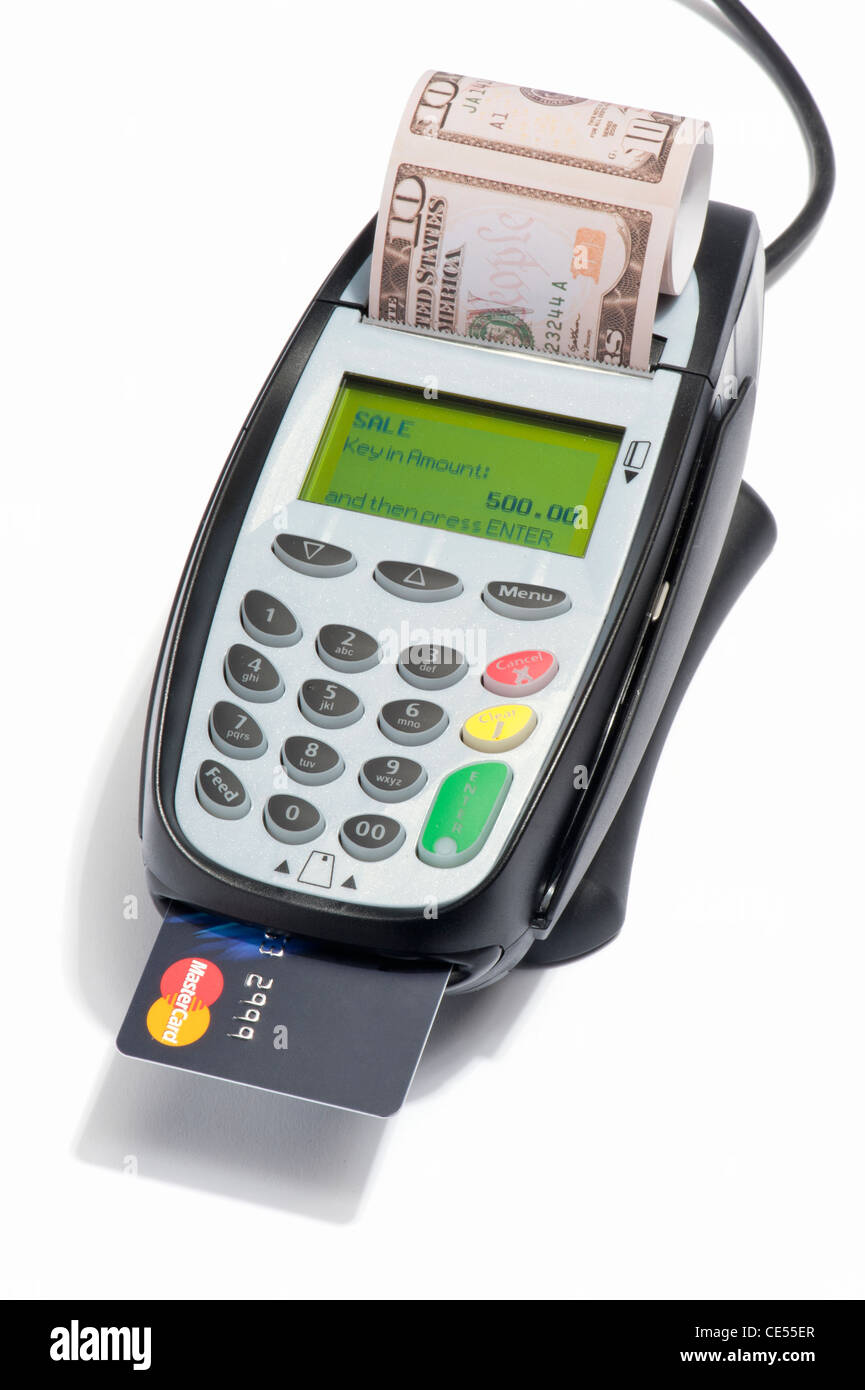 Chip and pin machine cutout hi-res stock photography and images - Alamy