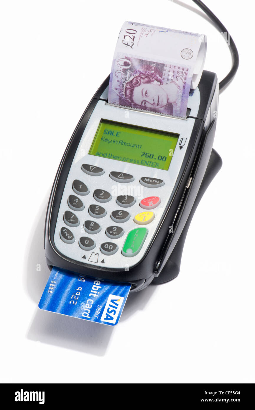 Credit card coming out Cut Out Stock Images & Pictures - Alamy