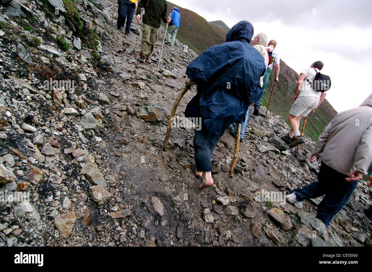Croagh patrick pilgrims hi-res stock photography and images - Alamy