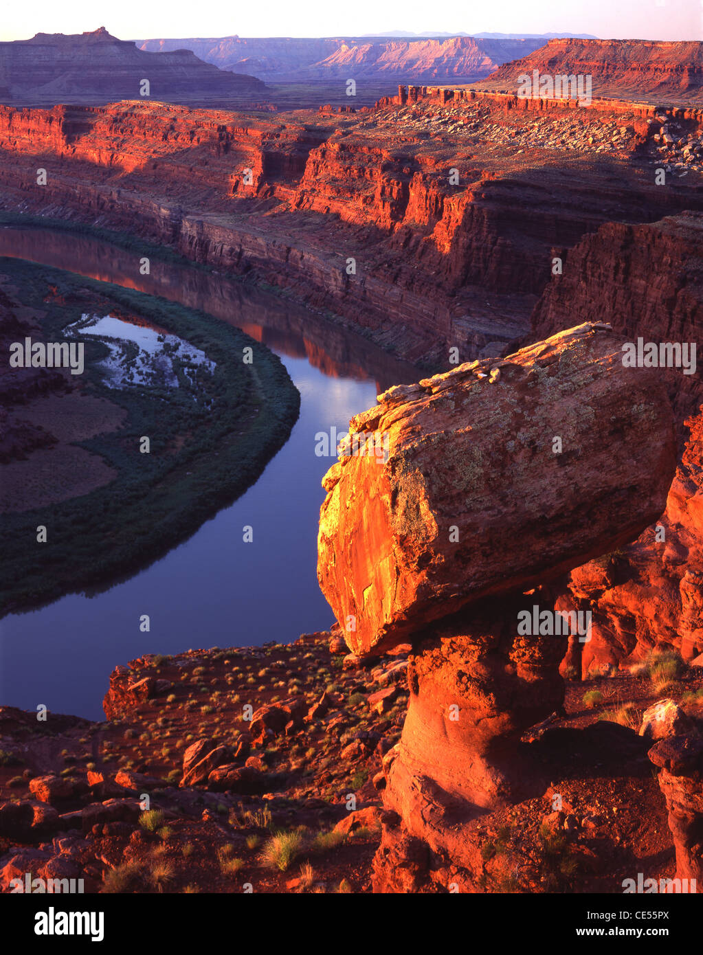 Gooseneck of colorado river hi-res stock photography and images - Alamy