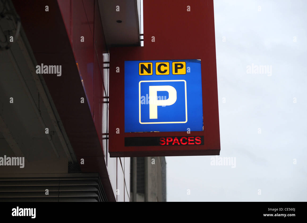 Ncp Car Park Entrance Sign High Resolution Stock Photography and Images ...