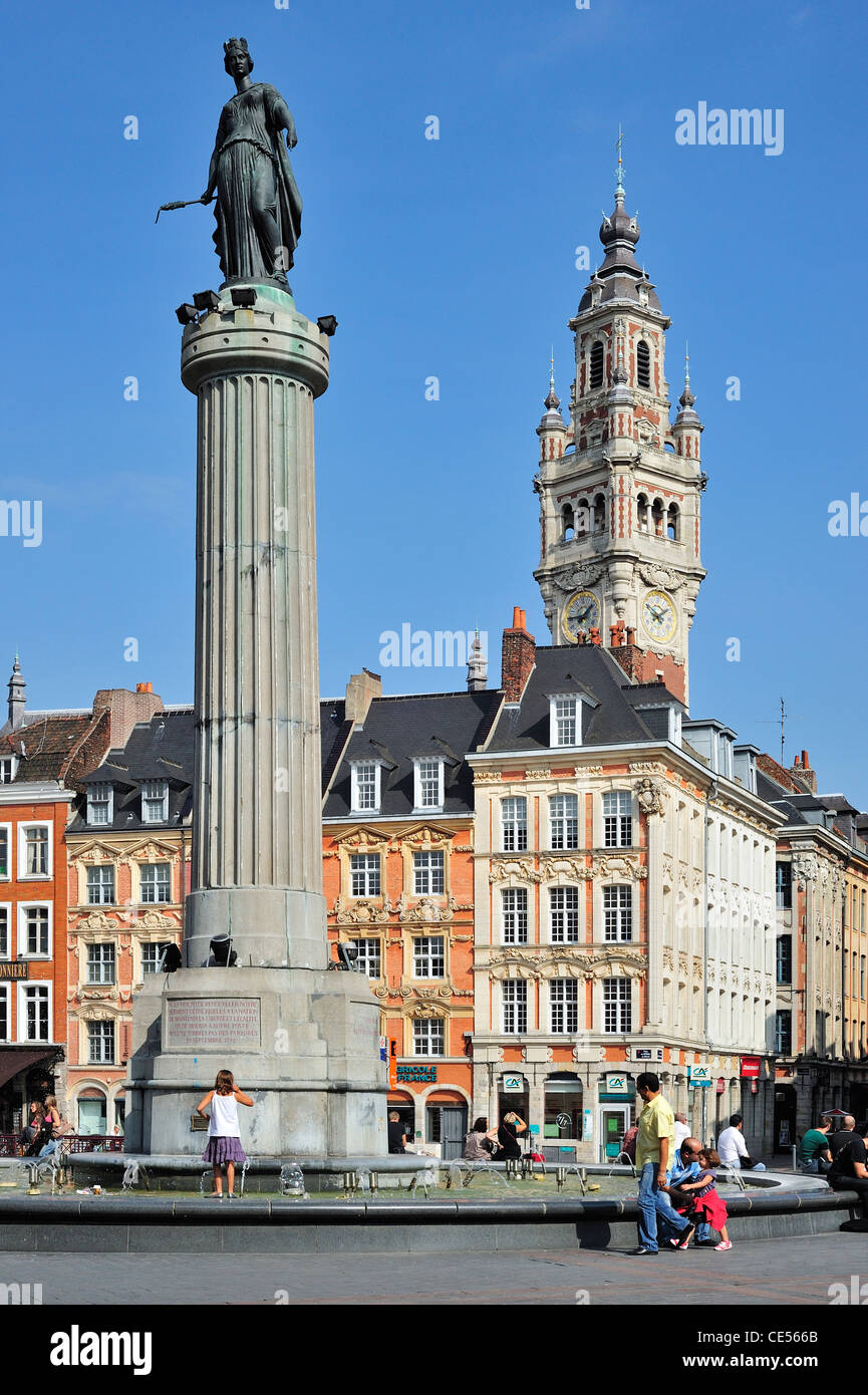 Belfry and memorial of the siege of 1792 / Column of the Goddess / La ...
