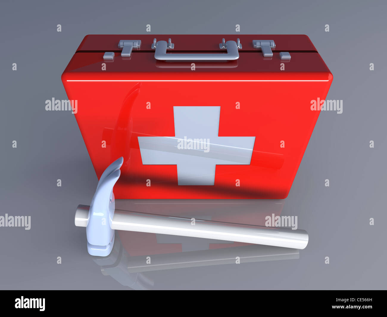 Construction First Aid Stock Photo - Alamy