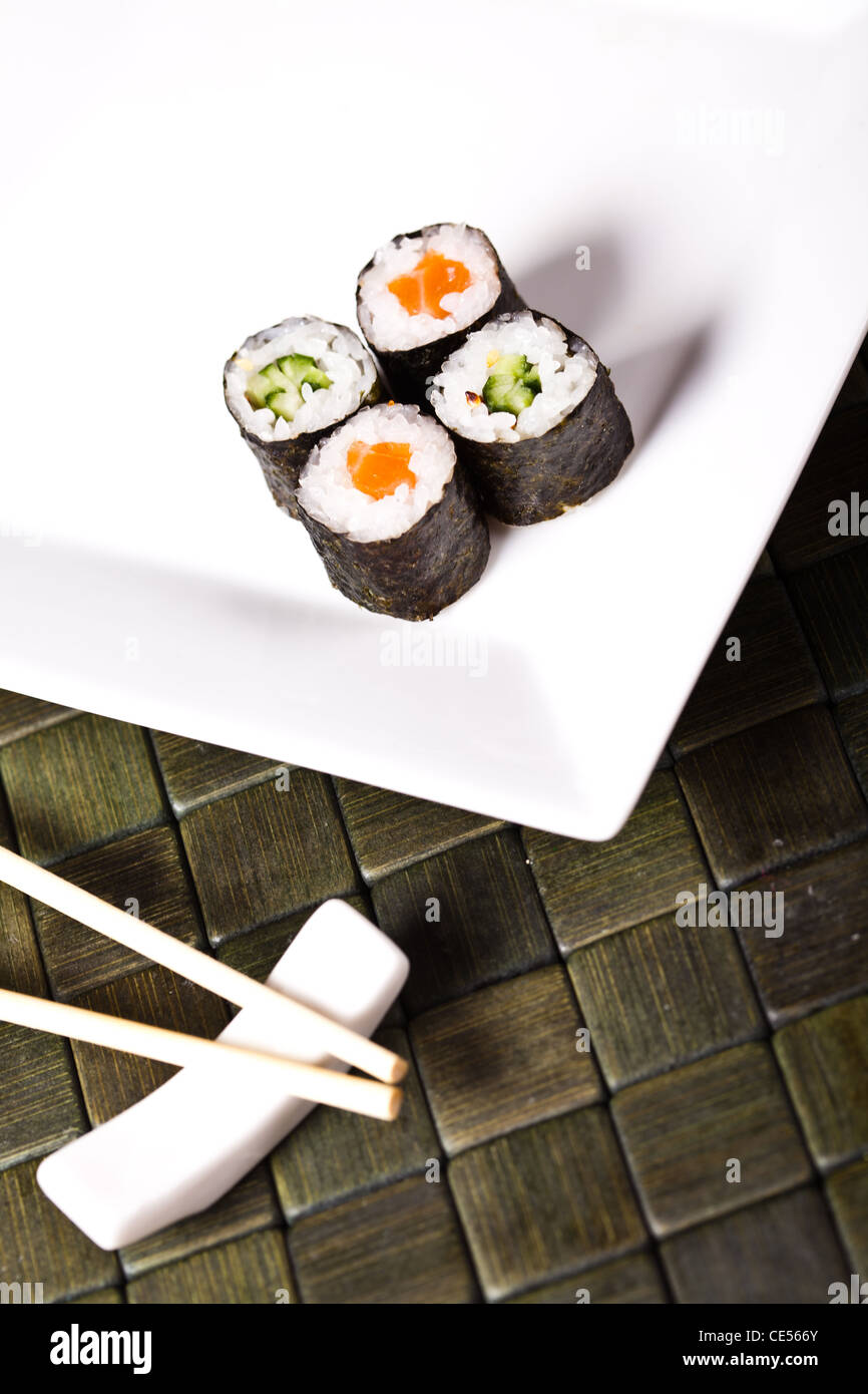 Sushi.Traditional Japanese food Stock Photo - Alamy