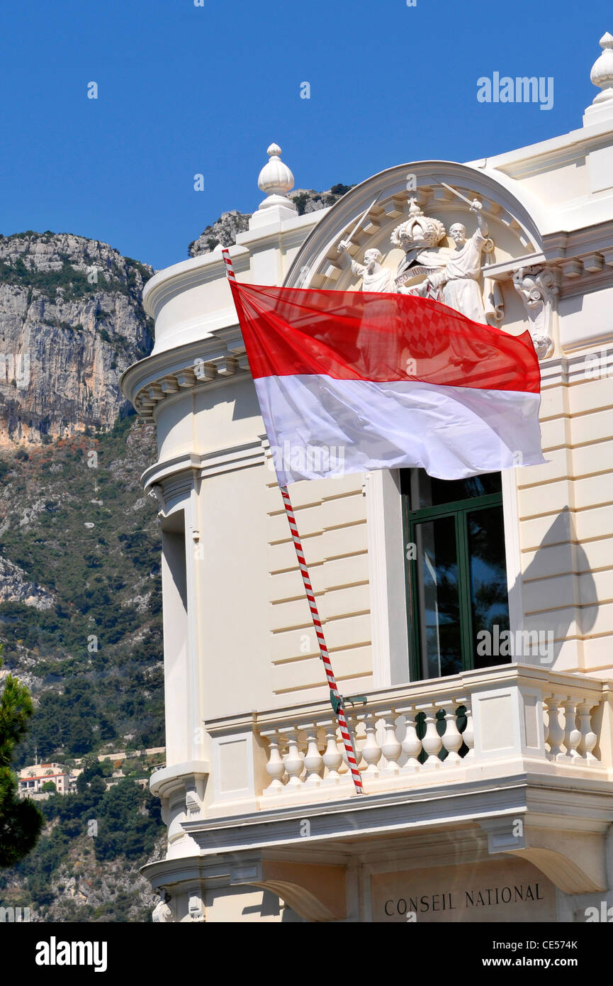 Scenic monaco flag hi-res stock photography and images - Alamy