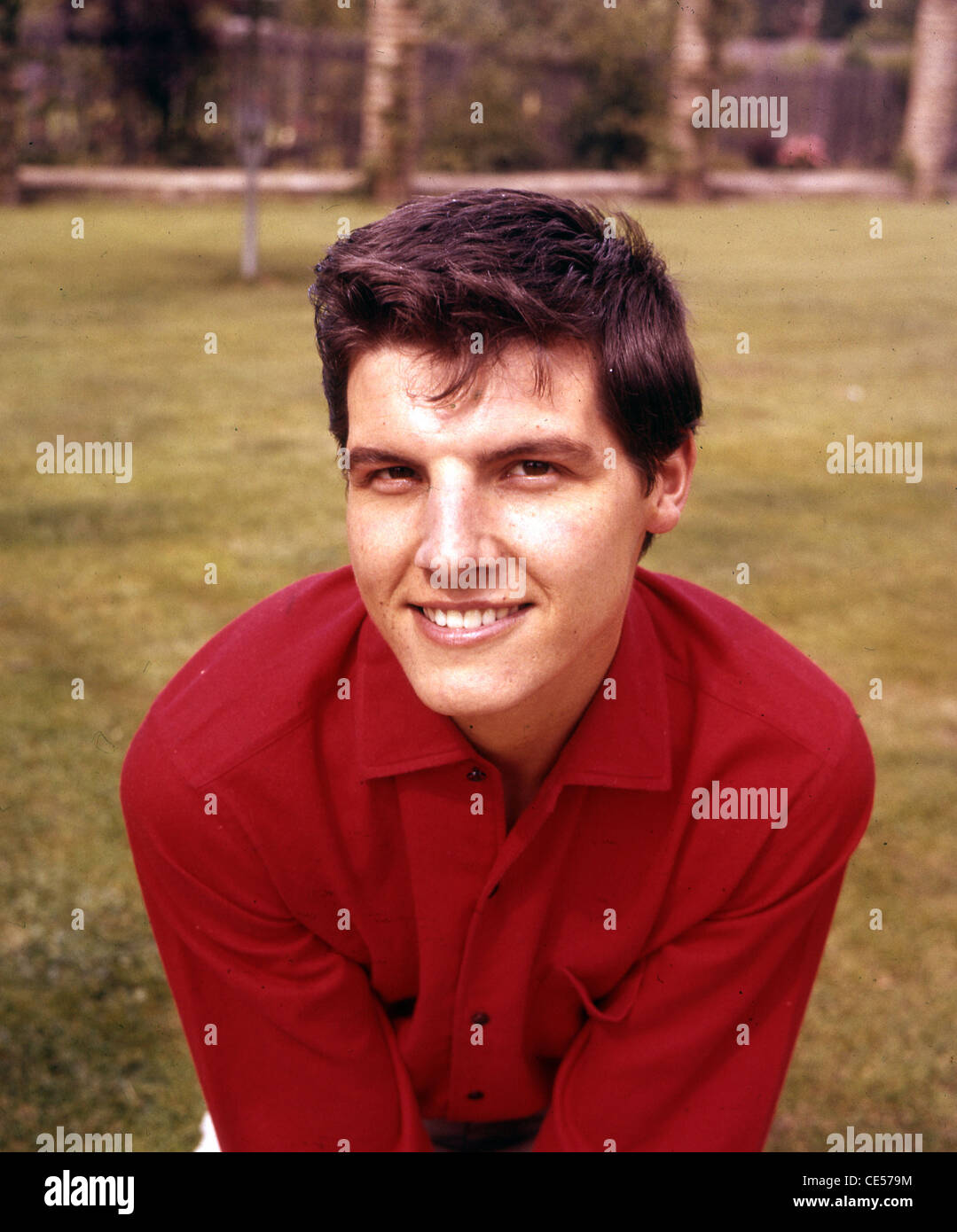 JESS CONRAD UK pop singer,later actor, in 1960. Photo Tony Gale Stock ...