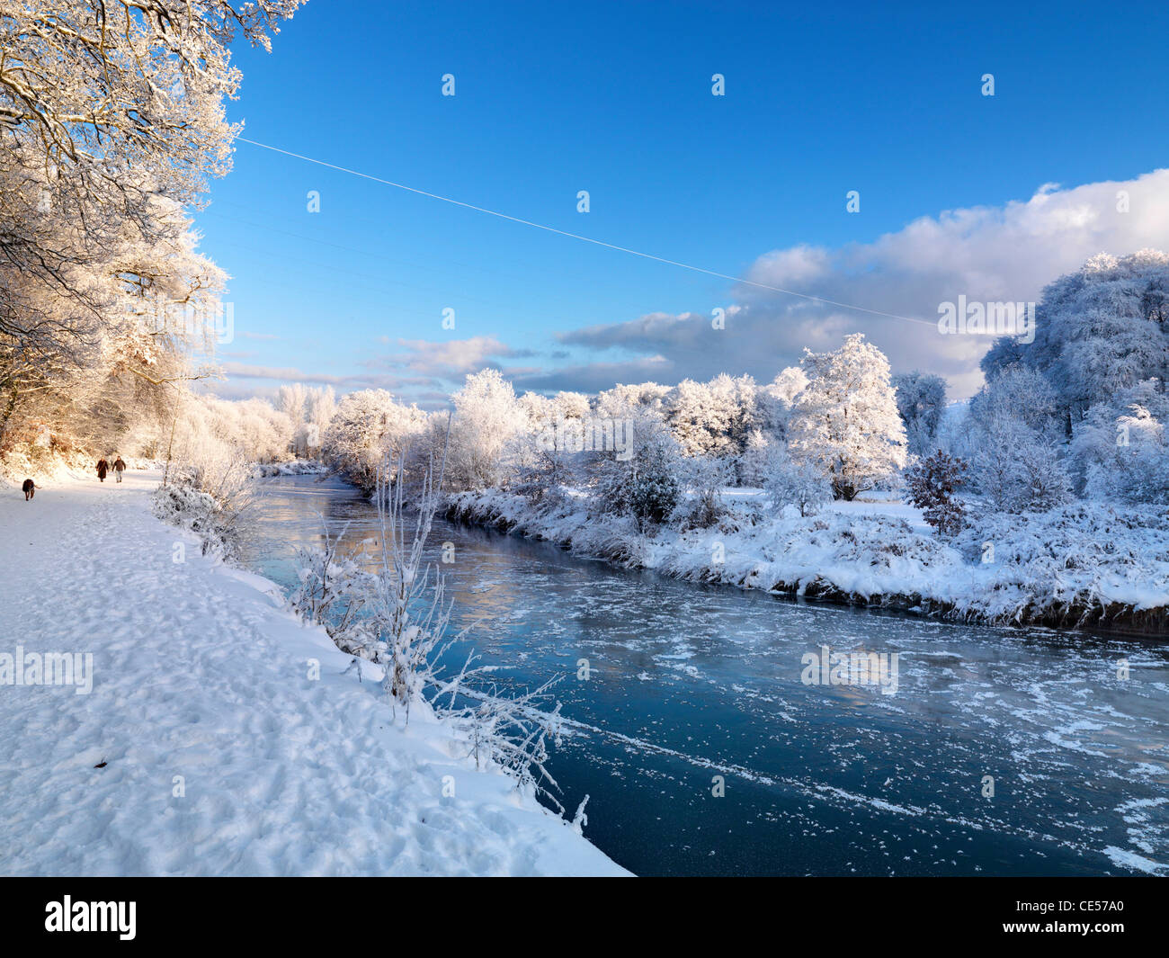 Lagan Towpath, Belfast, Northern Ireland Stock Photo - Alamy