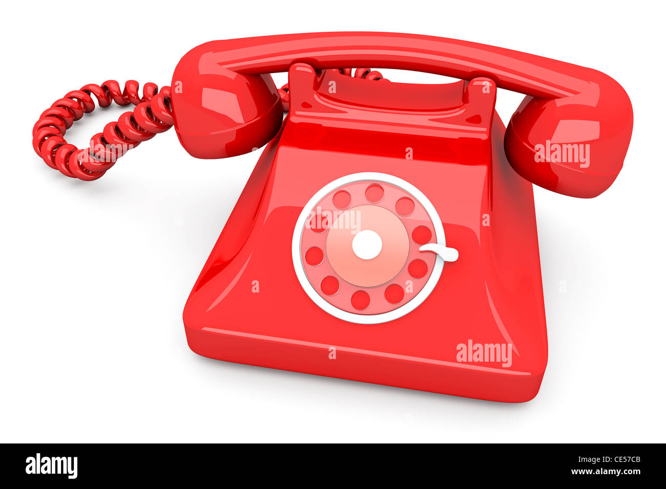 A red Telephone for emergencies Stock Photo - Alamy