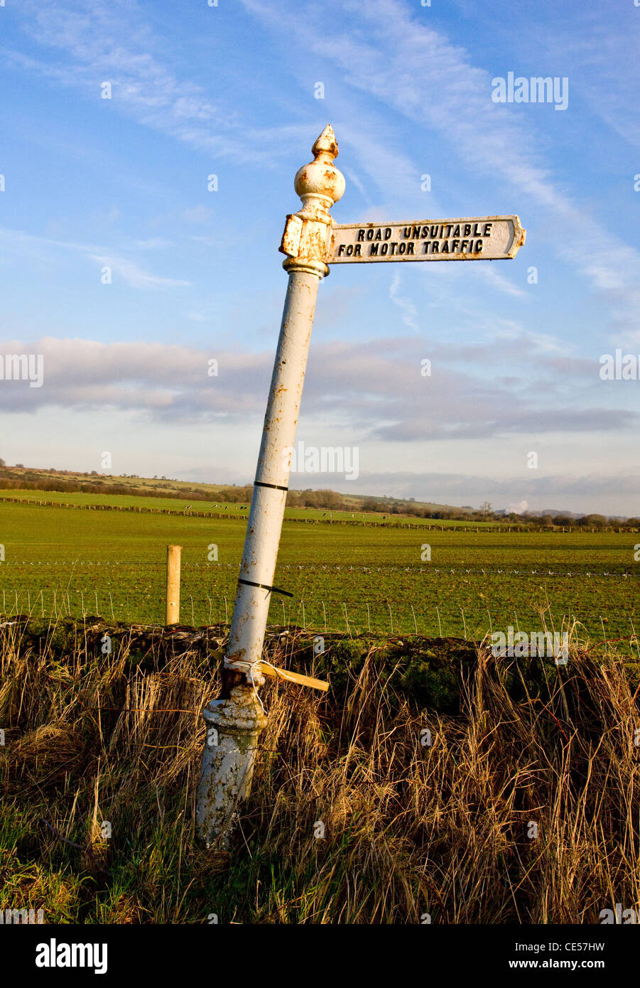 Somerset road sign hi-res stock photography and images - Alamy