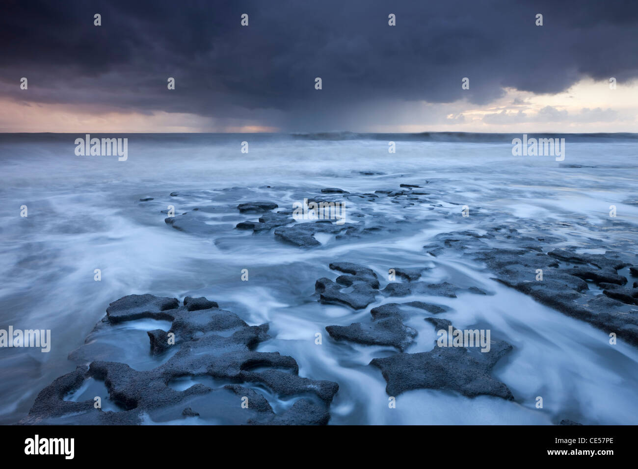 Welsh coast winter storm hi-res stock photography and images - Alamy