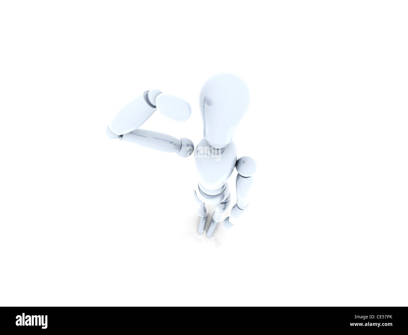 Saluting with pride Cut Out Stock Images & Pictures - Alamy