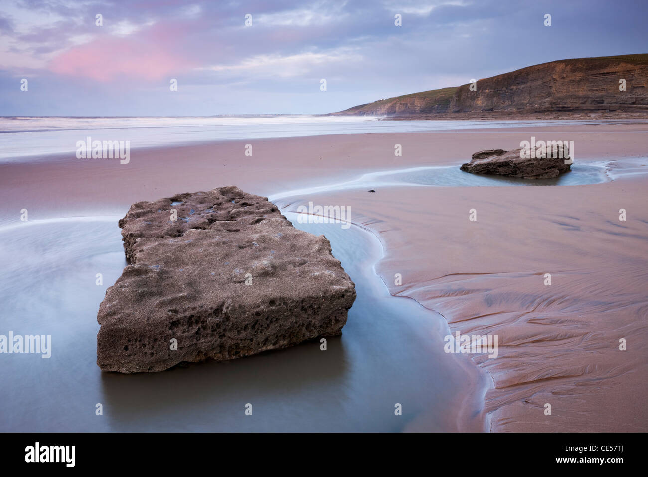 Dunraven Bay Southerndown Glamorgan High Resolution Stock Photography ...