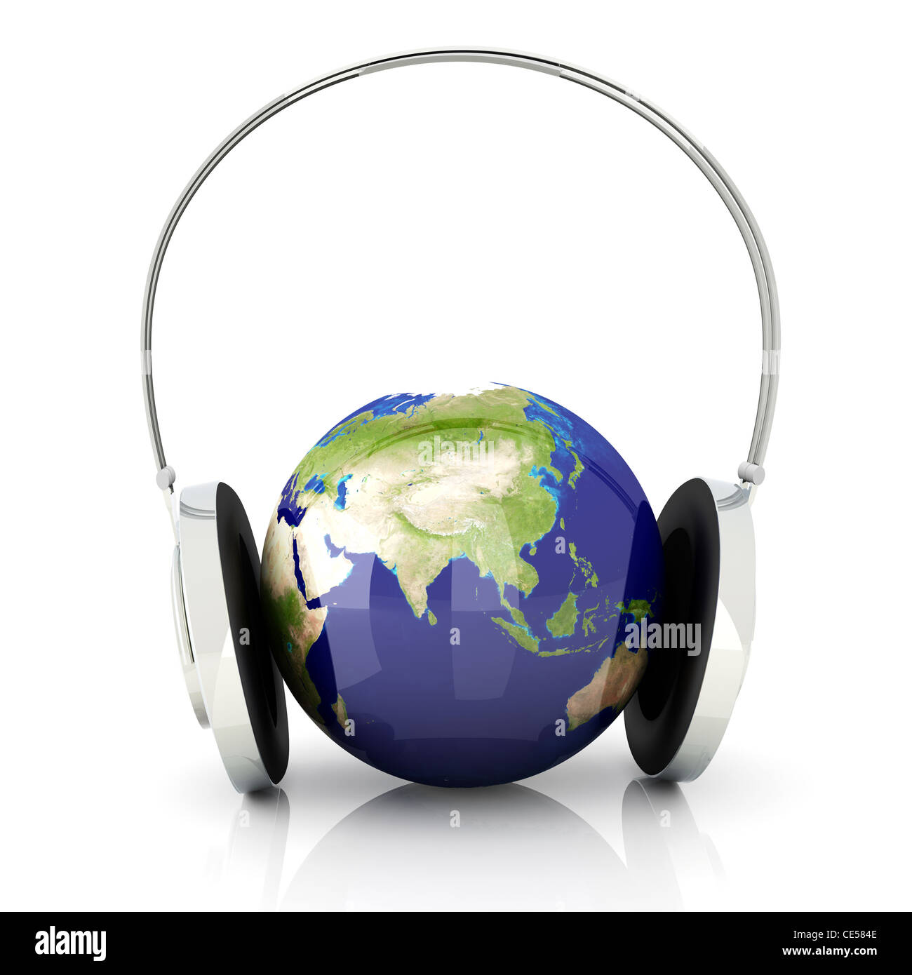 Pop art world map Cut Out Stock Images & Pictures - Alamy