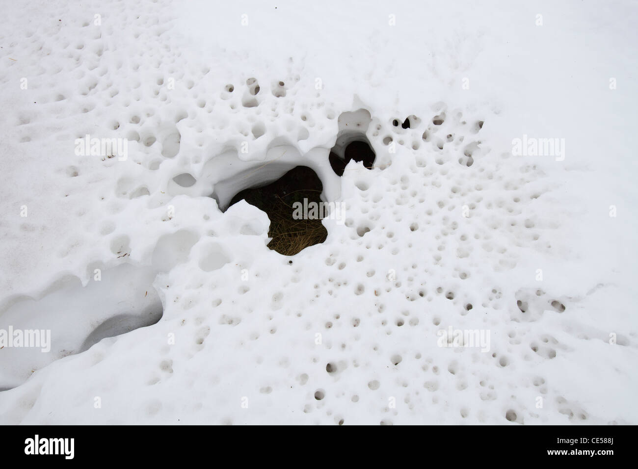 Melt patterns hi-res stock photography and images - Alamy