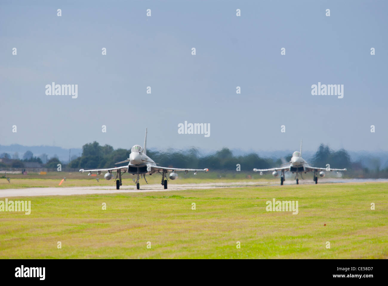 Eurofighter Typhoon at RAF Coningsby Stock Photo - Alamy