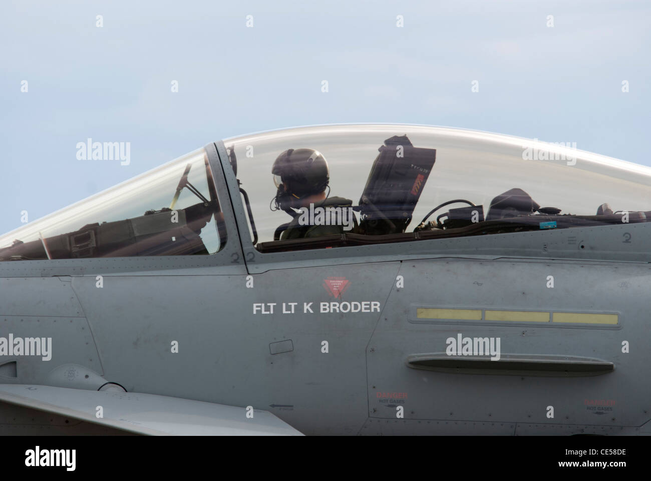 Eurofighter Typhoon at RAF Coningsby Stock Photo - Alamy