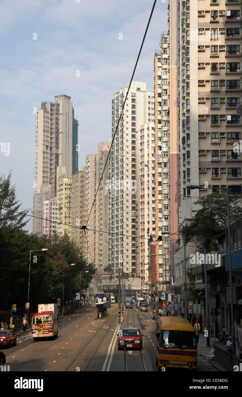 kennedy town praya main street the former waterfront before land ...